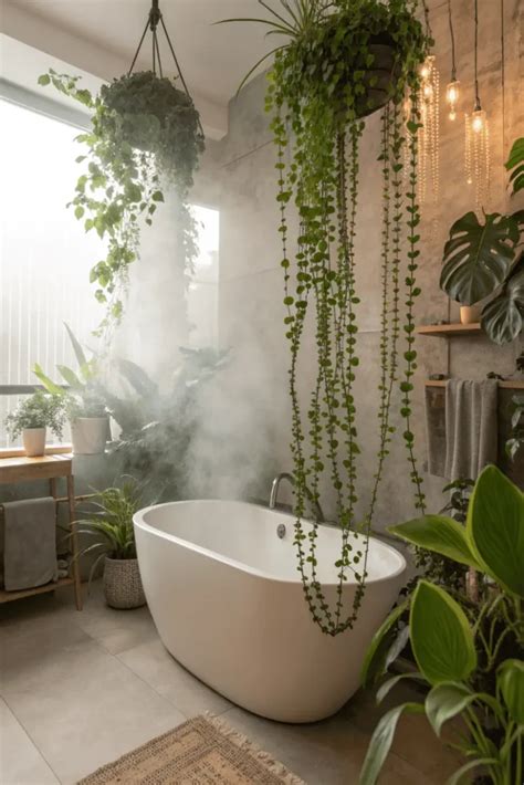 Plants In Shower Create A Luxurious Spa Inspired Bathroom Oasis
