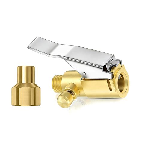 1pc2pcs Brass Air Chuck Adapters Quick Connecting Feature For Tire