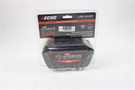 Echo Eforce 56v Battery Pack Lbp 56v250 Property Room