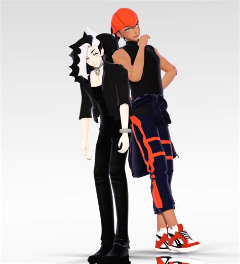 Mmd X Pokemon Swsh Raihan And Piers By Zkarti On Deviantart