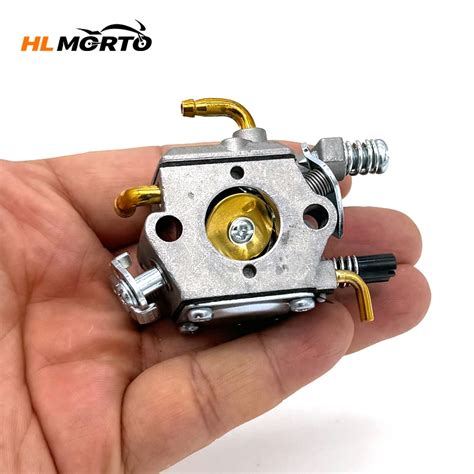 Carburetor With Copper Elbow Carb For Chinese Gasoline Chainsaw 45cc