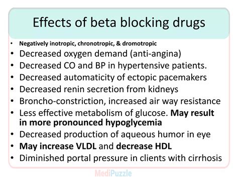 Cvs Antihypertensives Beta Blockers Pdf