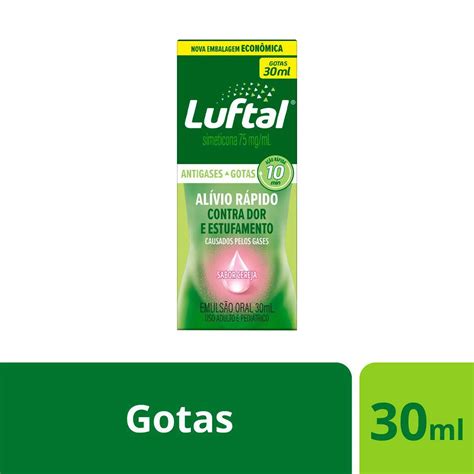 Luftal Simeticona 75mgml Gotas 30ml Droga Raia