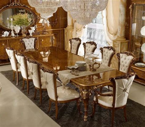 Dining Room Furniture Royal Baroque Design French Antique 10 Seater