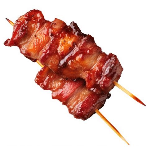 Premium Ai Image Beef In Sticks To Make Kababs