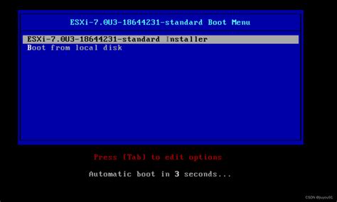 Vmwareesxi Esxi虚拟机安装vmware Esxi Csdn博客