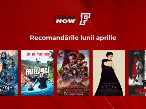 În Aprilie Pe Film Now ține Pasul Cu Eroi Legendari și Destine Pe