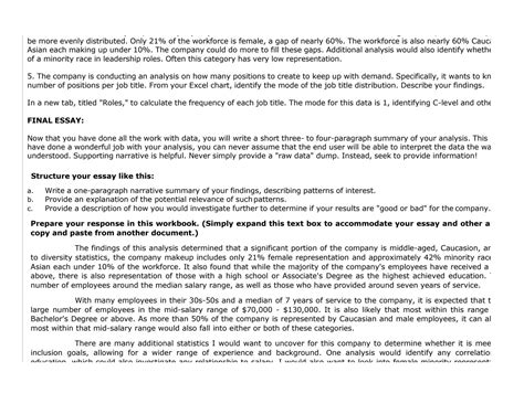 Solution Cbr600 Workforce Composition Analysis Studypool