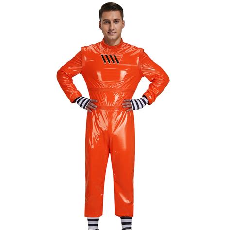 Oompa Loompa Red Suit Cosplay Costume Willy Wonka Chocolate