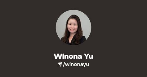Winona Yu Linktree