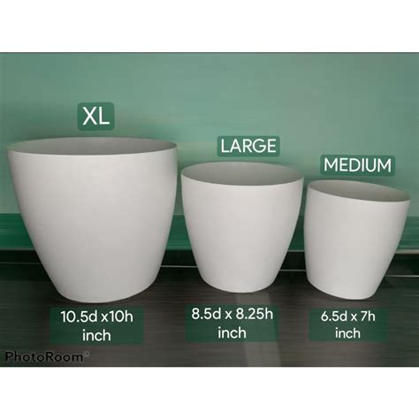 Classy Pot White Sale Item Shopee Philippines