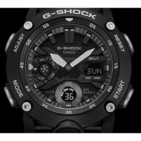 Relógio Casio G Shock Ga 2000s 1adr Carbon Core Guard
