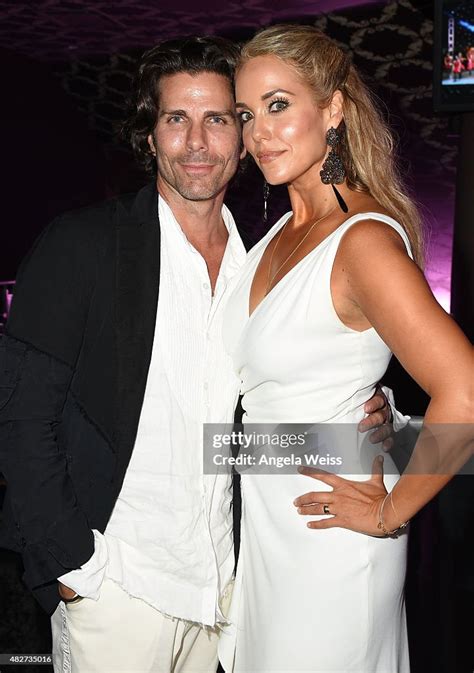 Actor Greg Lauren And His Wife Actress Elizabeth Berkley Attend The