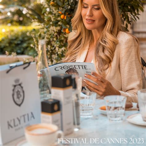 Klytia A Participé Au Festival De Cannes 2023 Klytia Paris
