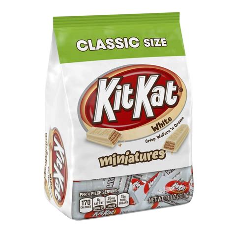 Kitkat Minis White Chocolate Crisp Wafer Candy Bars 45 Off
