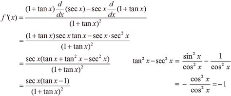 Derivative Of Polynomial And Trigonometric Functions W3schools