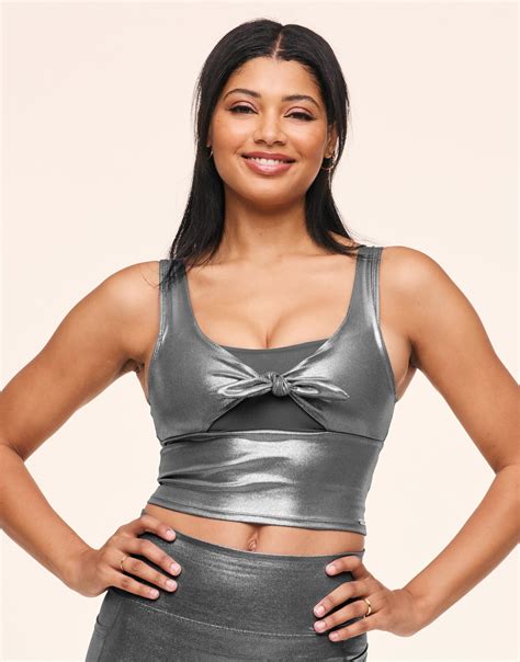 Cosmic Tank Dark Gray Support Tank Xs Xl Adore Me