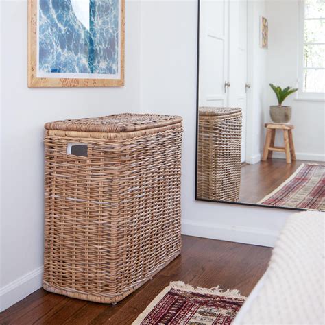 Wicker Laundry Baskets Lined Wicker Baskets The Basket Lady