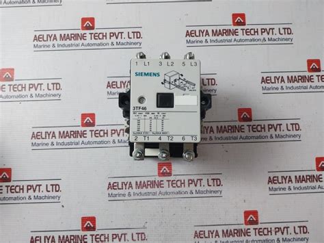 Siemens 3tf46 Contactor Aeliya Marine
