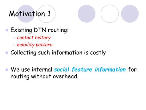 Ppt Social Feature Based Multi Path Routing In Delay Tolerant Networks Powerpoint Presentation