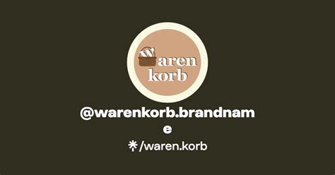 Warenkorb Brandname Instagram Linktree