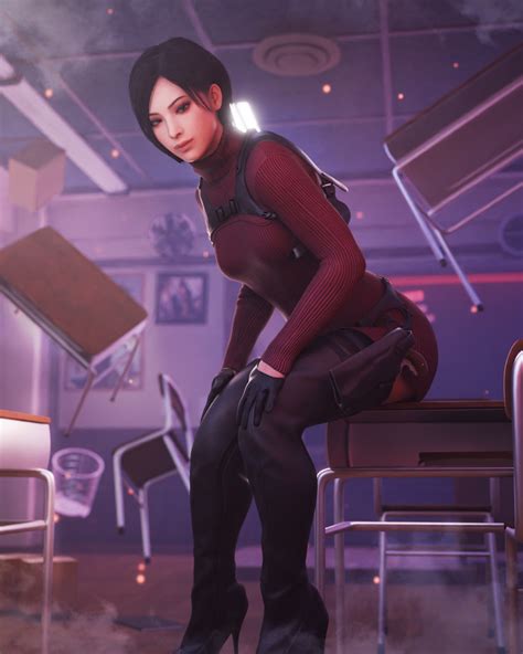 Rule 34 1girls 3d Ada Wong Breasts Bust Busty Capcom Curvaceous Curvy