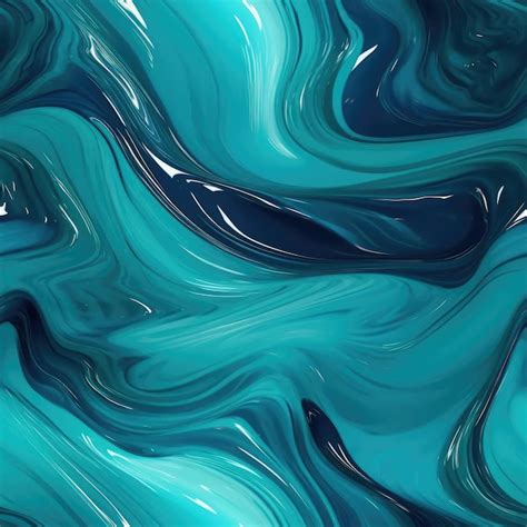 Premium Ai Image Seamless Texture Blue Waves