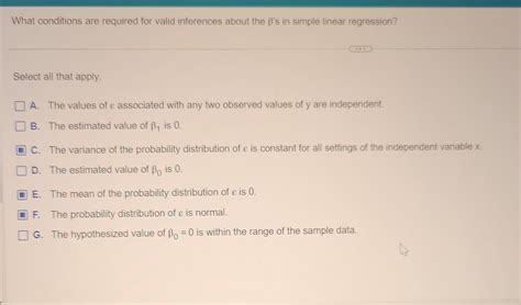 Solved What Conditions Are Required For Valid Inferences Chegg