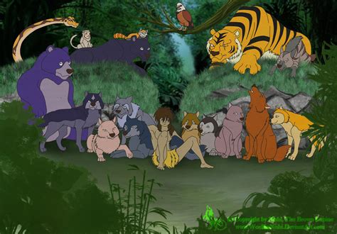 Jungle Book Anime The Jungle Book The Adventures Of Mowgli 1989 Fbqa