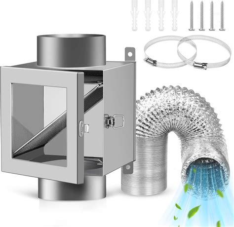 Dryer Lint Trap Indoor Dryer Vent With Lint Catcher Filter