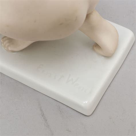 A Porcelain Figurine Designed By Ernst Wenck For Rosenthal Made In