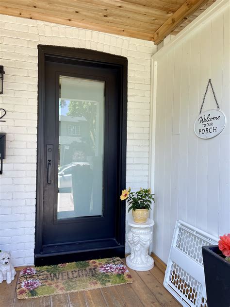 Modern Full Glass Panel Entry Door Fieldstone Windows And Doors