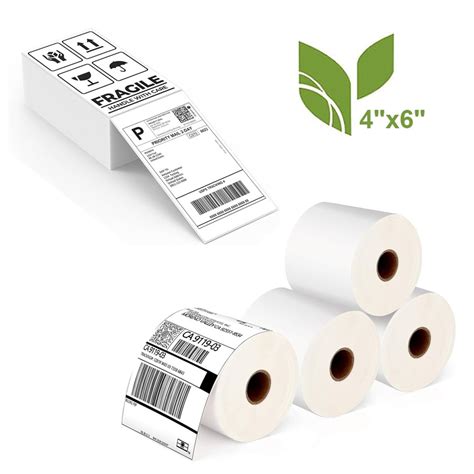 Fanfold Thermal Labels 4x6 1000 4x6 Direct Thermal Shipping Labels