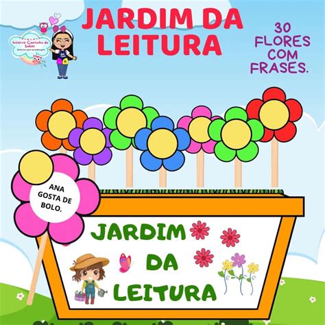 Jardim Da Leitura Intervir Cantinho Do Saber Prof Thaís Brunelle