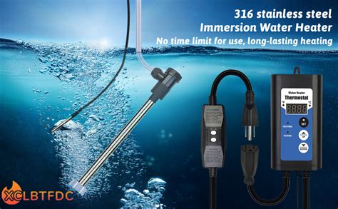 Xclbtfdc 3500w 240v Immersion Water Heater Portable Electric Inflatable