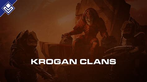 Krogan Clans Mass Effect Mass Effect Alien Outpost Alternate Worlds