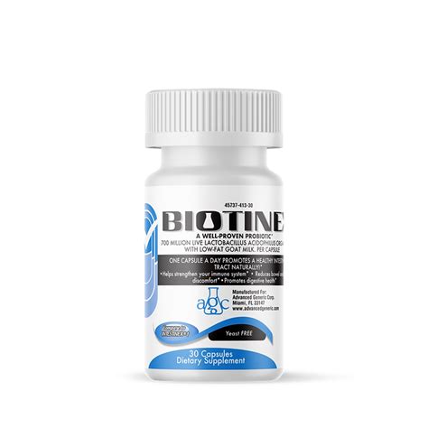 Biotinex Capsules 30 Advanced Generic Corp