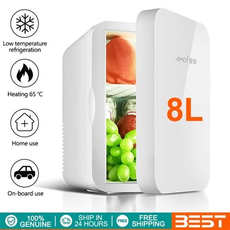 New Arrival 8l Mini Refrigerator Car Fridge Small Portable Cool And Hot Refrigerator For Room