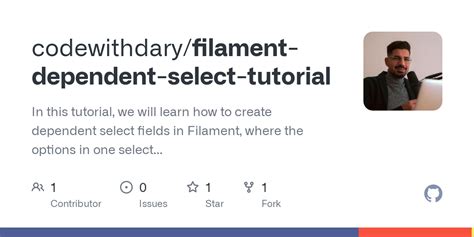 Github Codewithdaryfilament Dependent Select Tutorial In This