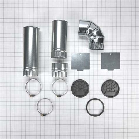 Dryer 4 Way Side Vent Kit W10704365 Whirlpool