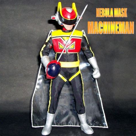 Nebula Mask Machine Man Japanese Super Heros Custom Action Figure