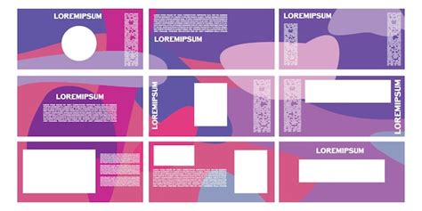 Premium Vector Rectangular Banner Background Template