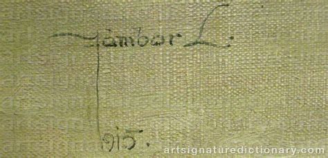 Louis Jambor 18841955 Hungaryusa Also Known As ‘lajos Louis Jambor