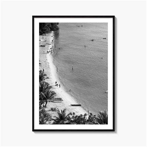 Guam Black And White Fine Art Photo Print Pacific Island Ocean View