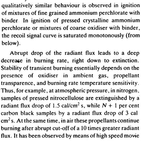 Generalised Diagram Of Double Base Propellant Recoil Response To Download Scientific Diagram