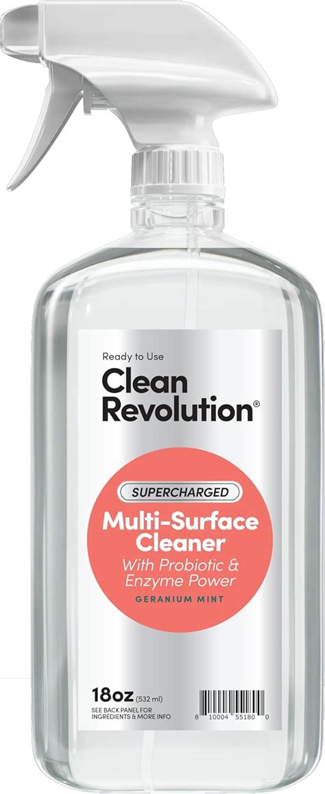 Clean Revolution Supercharged Multi Surface Cleaner Non