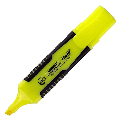 Unik Fluorescent Highlighter Yellow Bayan Eshop