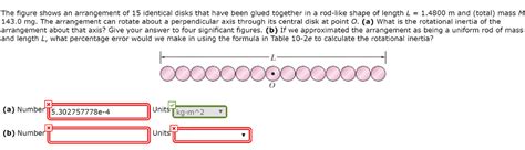 Solved The Figure Shows An Arrangement Of 15 Identical Disks