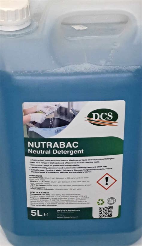 Healthcare Neutral Liquid Bactericidal Detergent Nutrabac