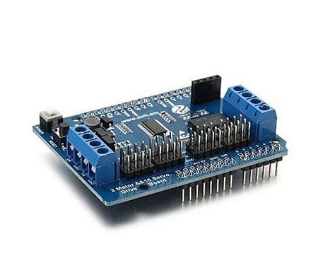 Motor Shield L293d Arduino Driver Ponte H Para 2 Motores Dc 16 Servos Loja Da Fábrica De Bolso